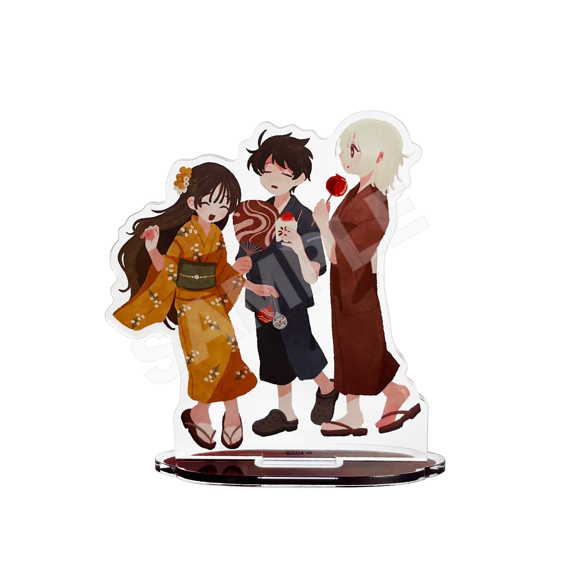 Saihate Station - Acrylic Stand 01 Haru & Shion & Aoi – Moe Moe Japan